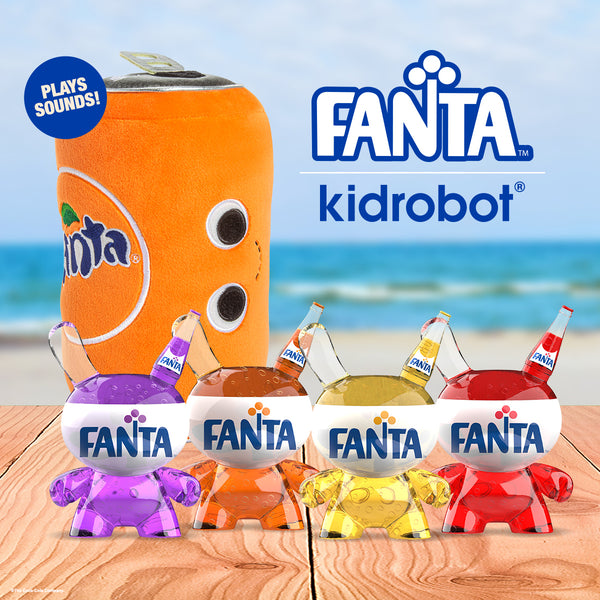 Kidrobot x Fanta NEW Collectible Art Toys & Plush Collection | Kidrobot