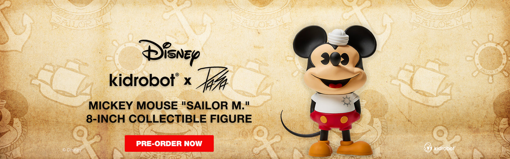 Disney - Kidrobot x Disney Plush & Collectible Art Toy Figures