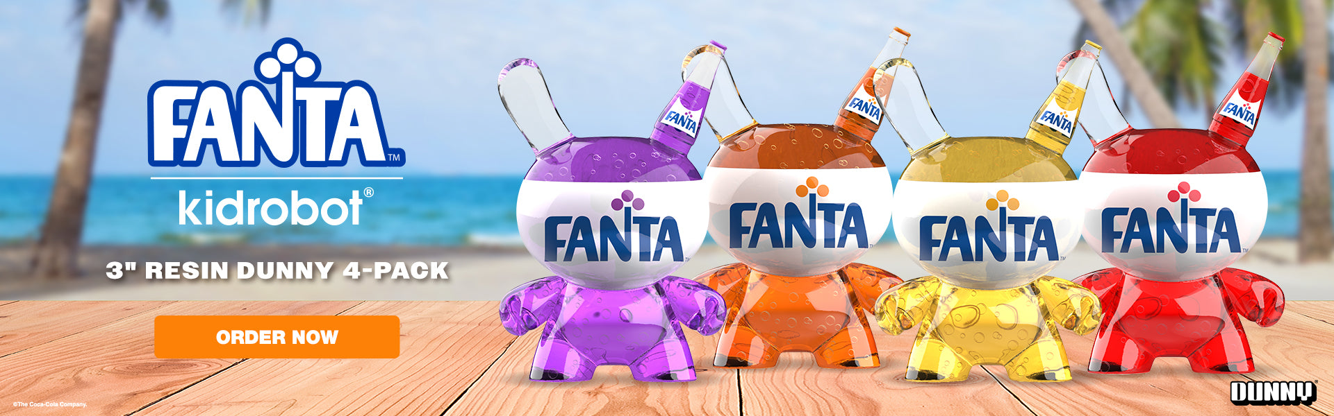 Kidrobot x Fanta NEW Collectible Art Toys & Plush Collection | Kidrobot