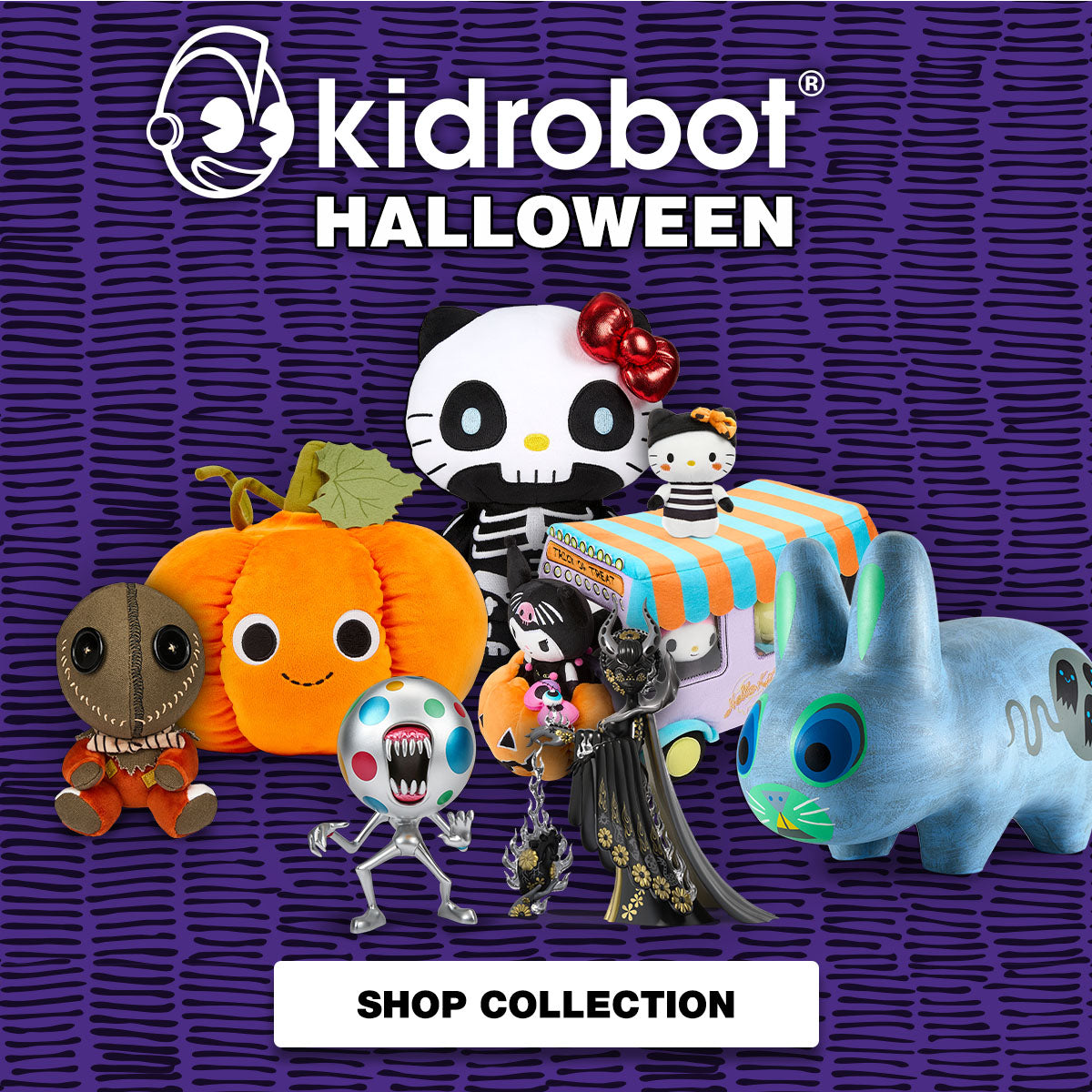 Halloween Toys, Designer Art Figures & Horror Movie Plush by Kidrobot ...