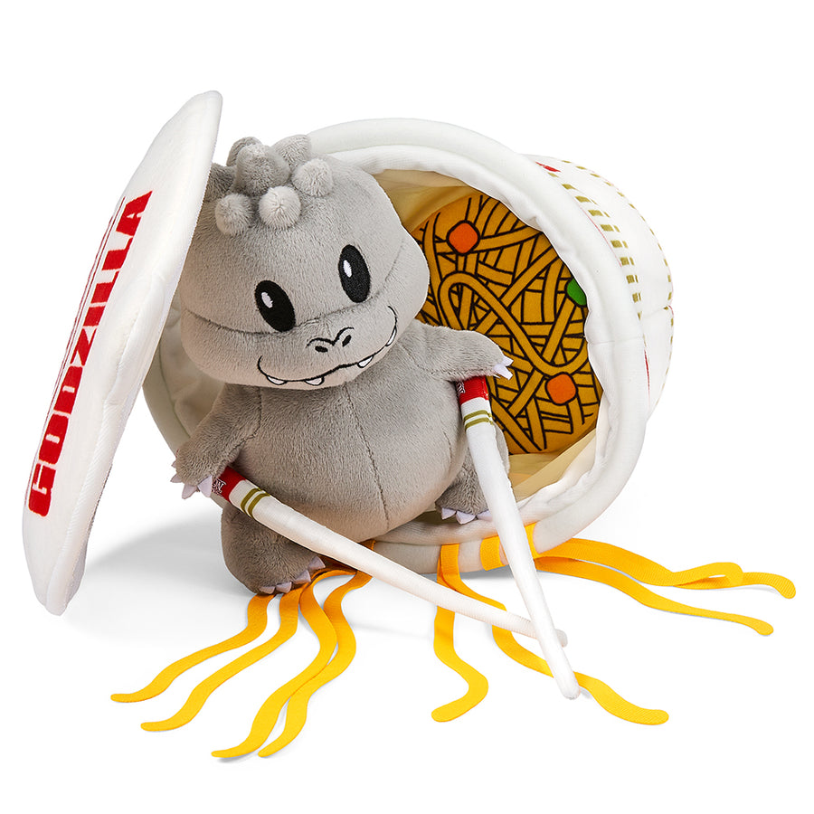 Nissin® x Godzilla - 10" Interactive Plush - Godzilla in Cup Noodles ...