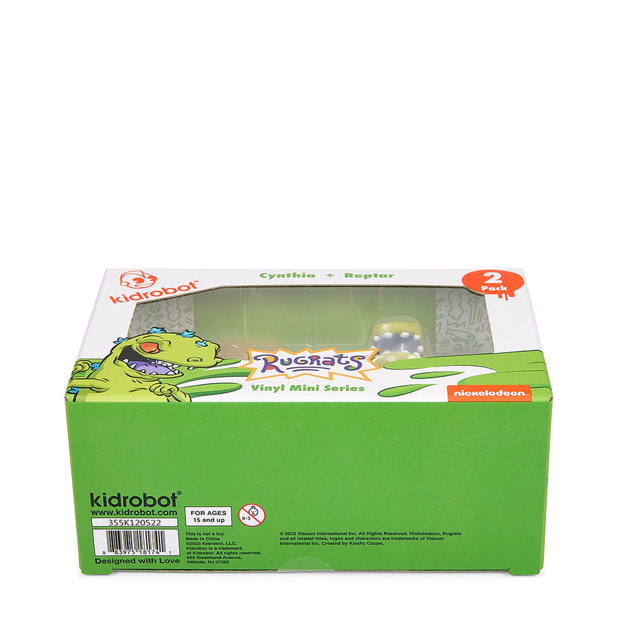 Rugrats Cynthia and Reptar 3" Vinyl Figure 2-Pack | Kidrobot