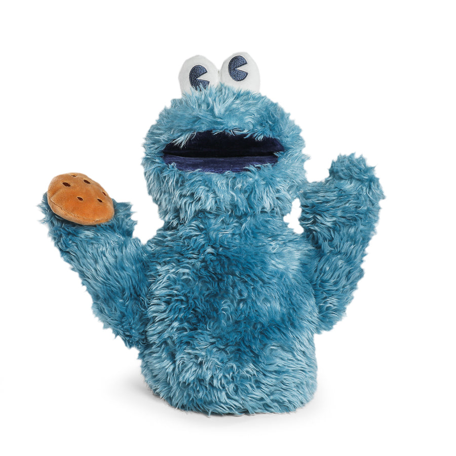 Sesame Street Cookie Monster 16” Plush Puppet (PRE-ORDER) | Kidrobot
