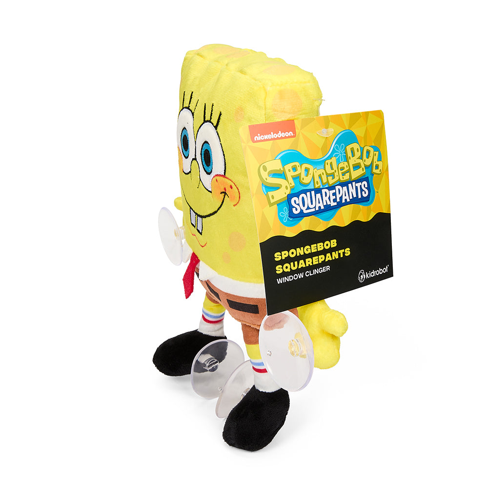 SpongeBob SquarePants - 8" Plush Window Clinger - Happy SpongeBob ...
