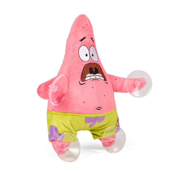SpongeBob SquarePants - 8" Plush Window Clinger - Scared Patrick | Kidrobot