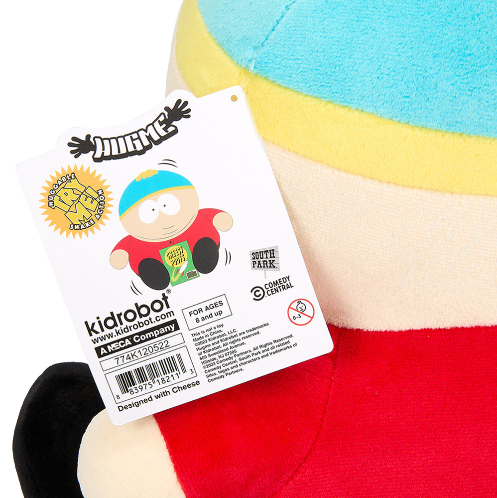South Park 16" HugMe Plush - Cartman with Cheesy Poofs | Kidrobot