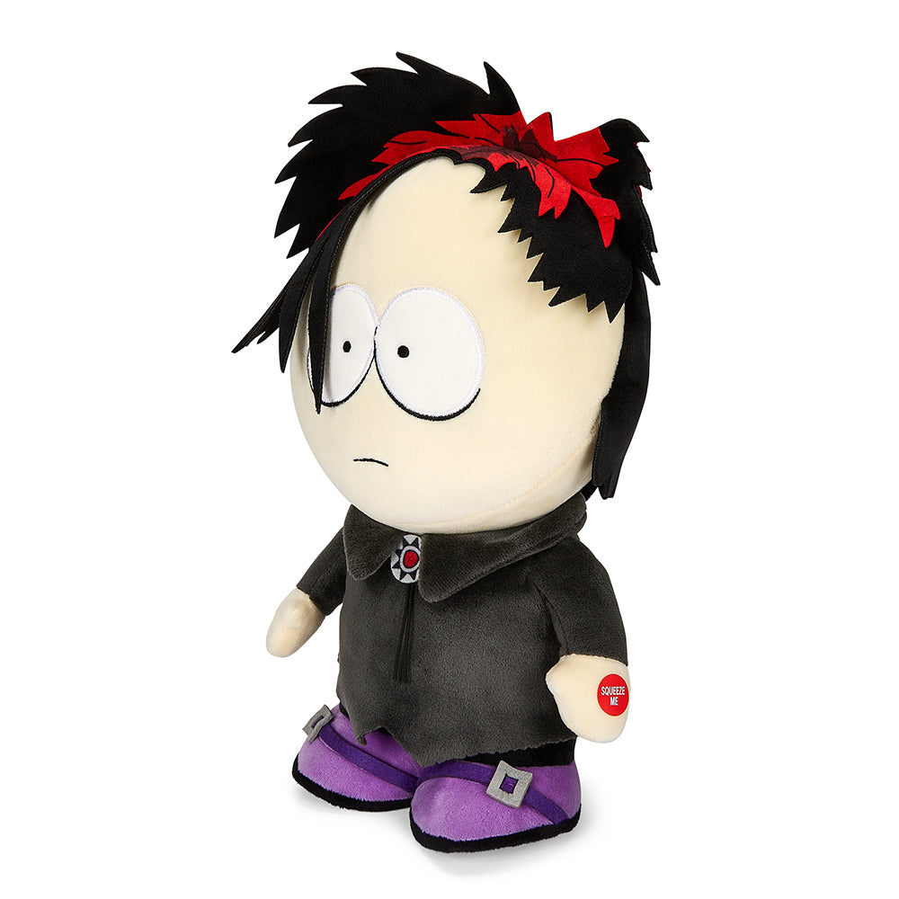 South Park Goth Kid Pete 13" Plush with Sound | Kidrobot