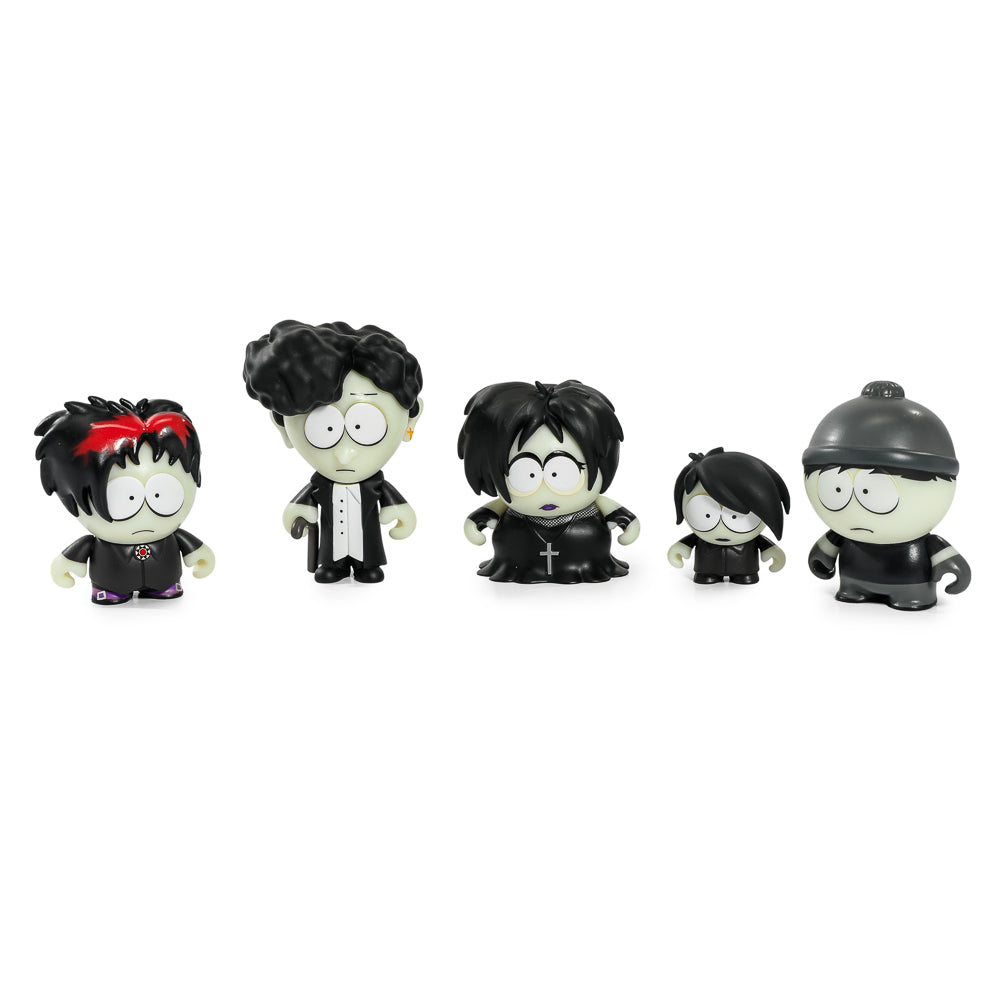 South Park Goth Kids Vinyl Mini Figures 5-Pack | Kidrobot