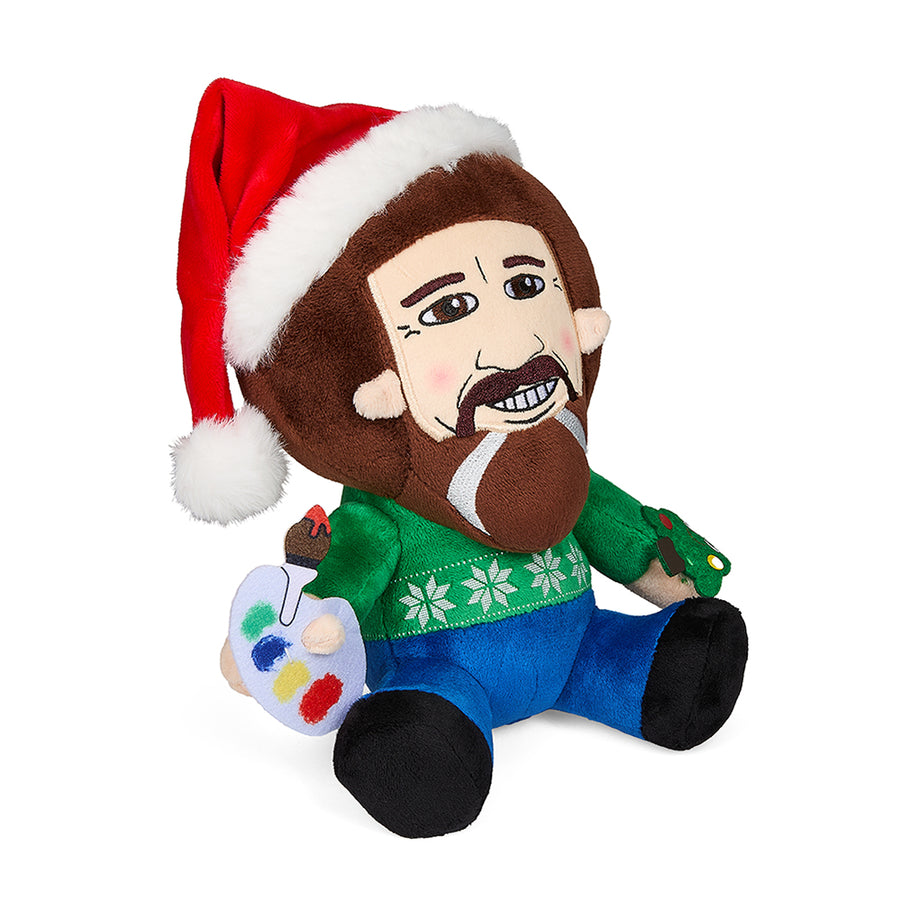 Santa Bob Ross Phunny Plush | Kidrobot