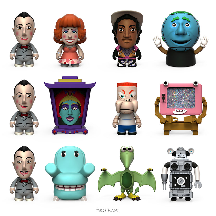 Pee-wee's Playhouse 3" Vinyl Mini Series | Kidrobot
