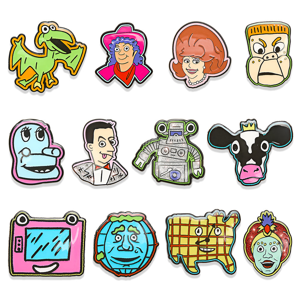Pee-wee's Playhouse Enamel Pin Series | Kidrobot