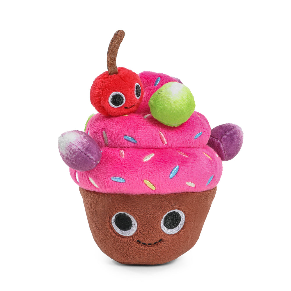Yummy World Rosie the Cherry Cupcake with Gum Drops Plush (FIRST LOOK) | Kidrobot