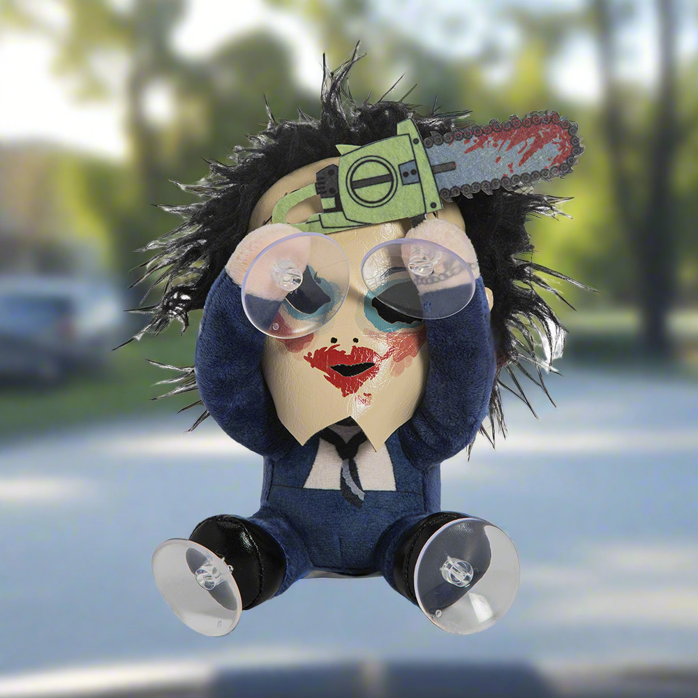Texas Chainsaw Massacre Pretty Woman Leatherface Plush Window Clinger ...