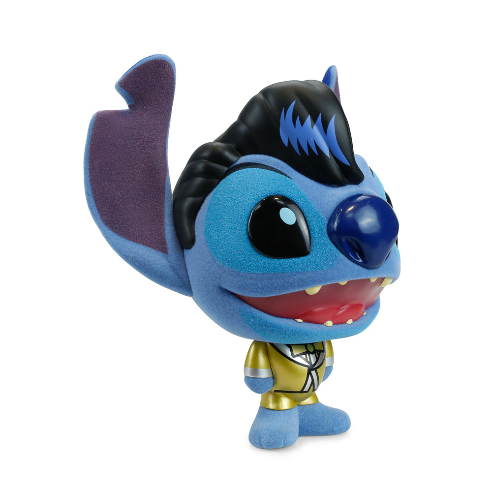 Disney Stitch - Elvis 4” Flocked Vinyl Figure Set | Kidrobot