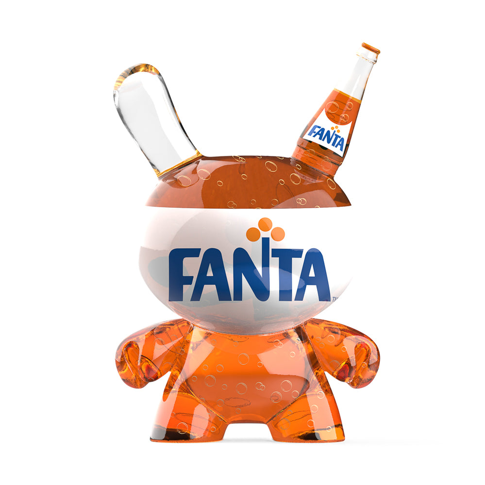 Kidrobot x Fanta 3" Resin Dunny Art Figure 4-Pack (PRE-ORDER) | Kidrobot