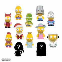 The Simpsons Many Faces of Homer Blind Box Mini Figure Series | Kidrobot