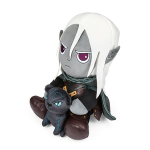 Dungeons & Dragons Drizzt and Guenhwyvar 13" Plush - Kidrobot