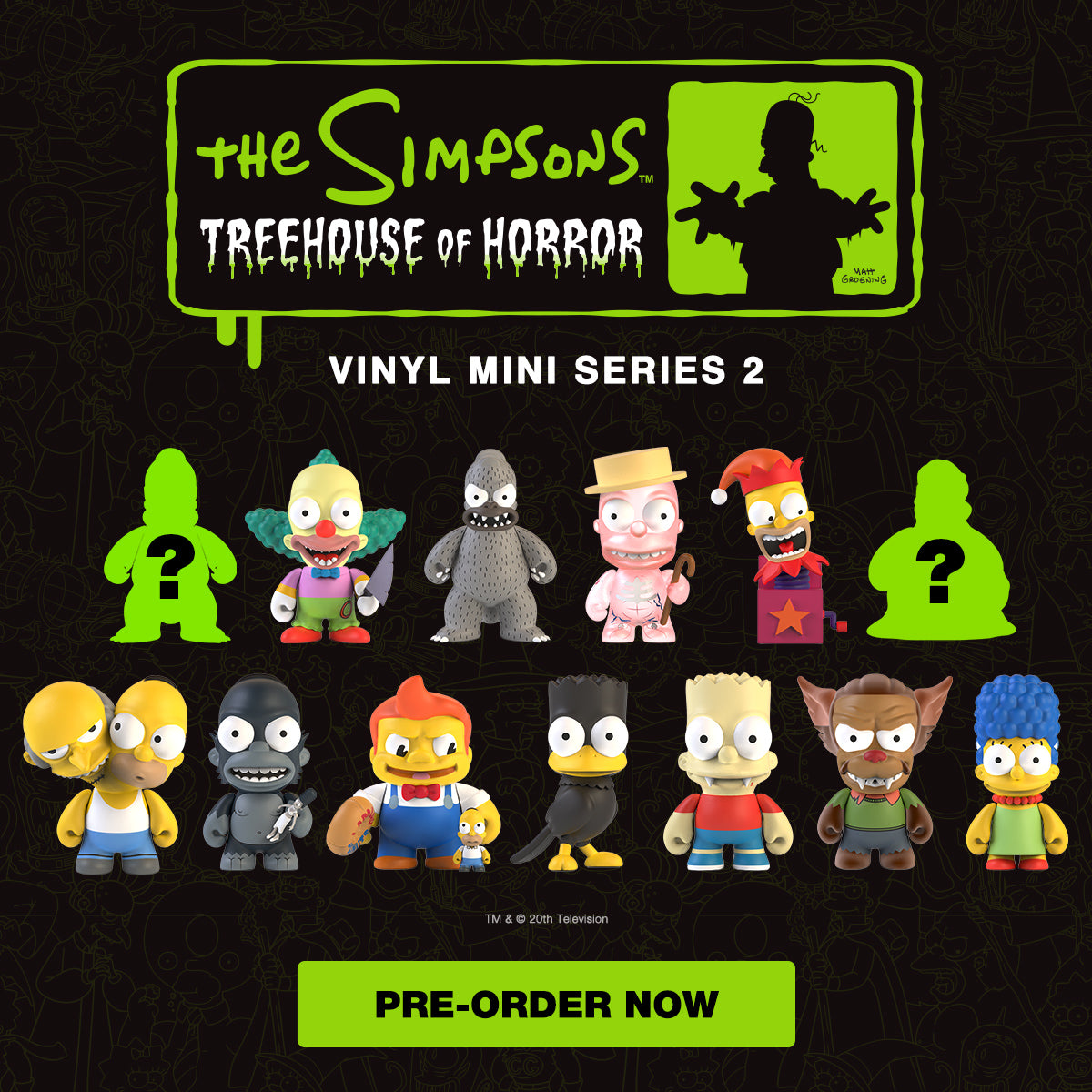 Kidrobot x The Simpsons Collection: The Simpsons Treehouse of Horror ...