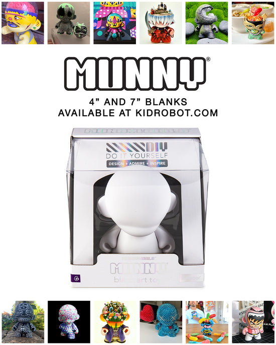 Munny World DIY Customizable Blank Art Toys by Kidrobot | Kidrobot