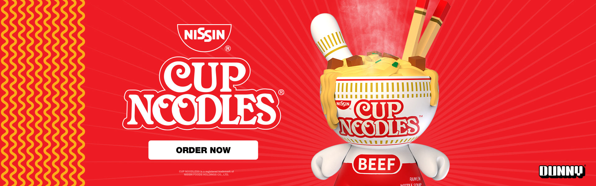 Kidrobot x Hello Kitty x Nissin Cup Noodle & Top Ramen Toys | Kidrobot