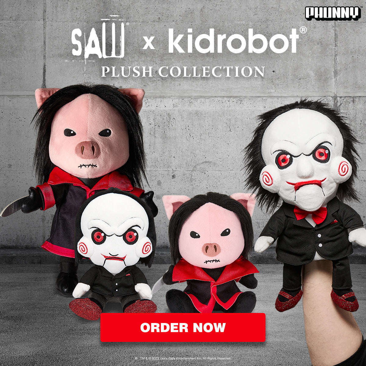 SAW - Billy the Puppet Saw Dolls, Plush Toys & Collectibles - Kidrobot ...