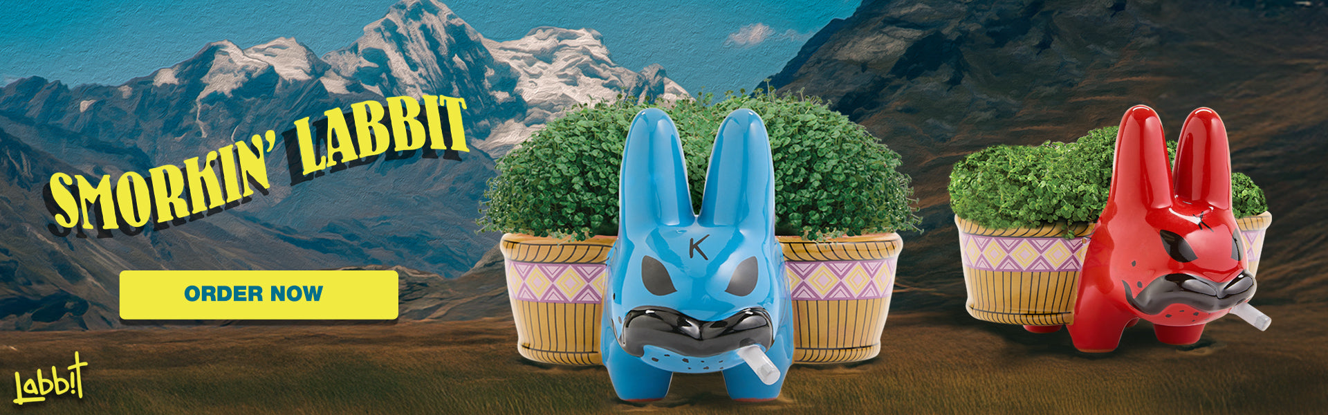 Kidrobot x Chia Pet Art Figures, Dunnys and Munnys | Kidrobot