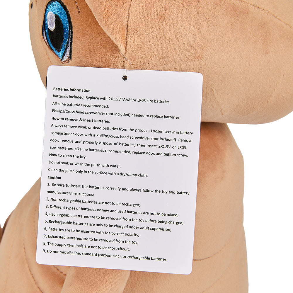 E.T. the Extra-Terrestrial Ouch 13" Interactive Plush with Light-Up Ch ...