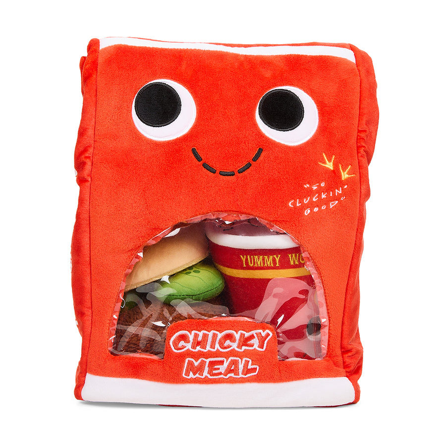 Yummy World Chicken Sandwich Chicky Meal 11" Interactive Plush - Kidrobot