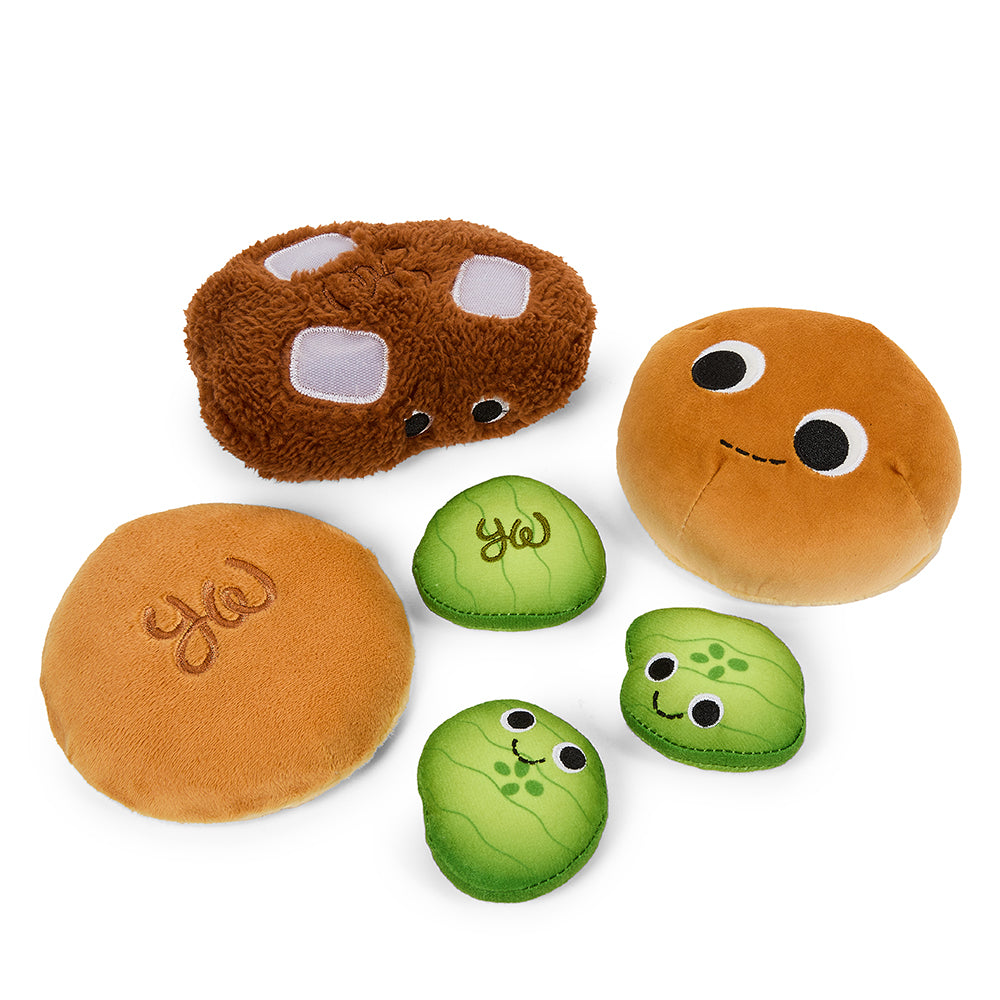 Yummy World Chicken Sandwich Chicky Meal 11" Interactive Plush - Kidrobot