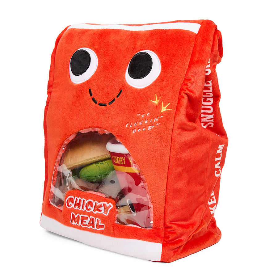 Yummy World Chicken Sandwich Chicky Meal 11" Interactive Plush - Kidrobot