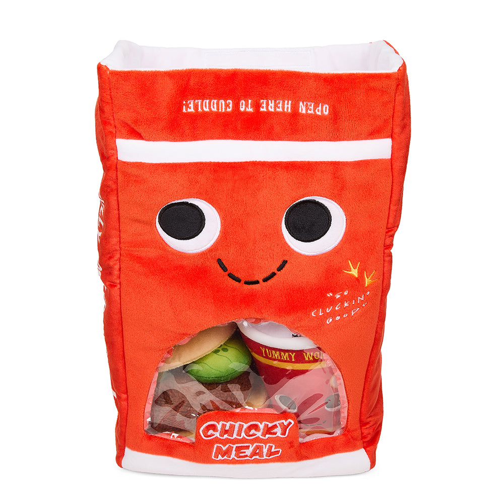 Yummy World Chicken Sandwich Chicky Meal 11" Interactive Plush - Kidrobot