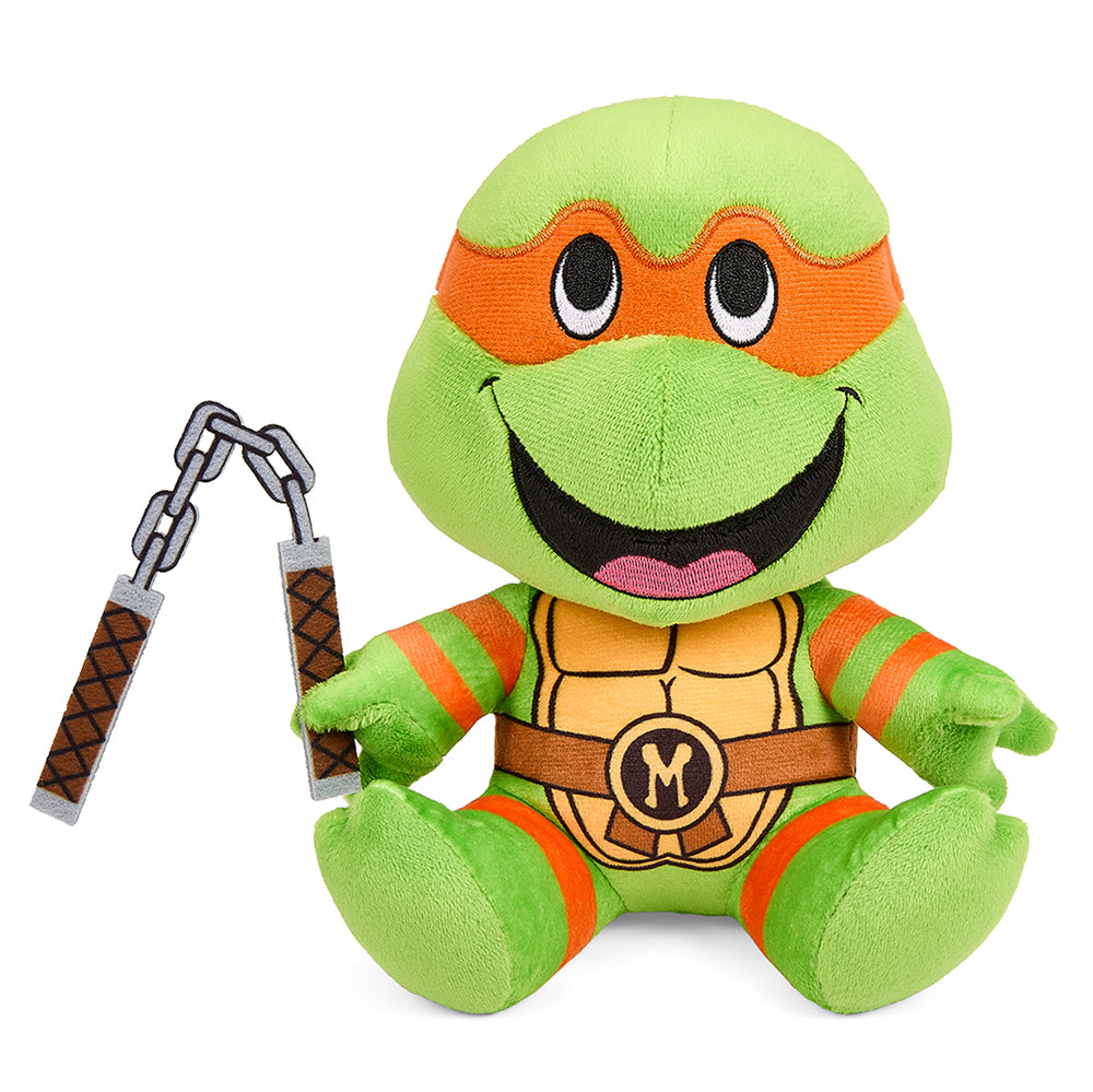 Michelangelo Ninja Turtle Cartoon Face