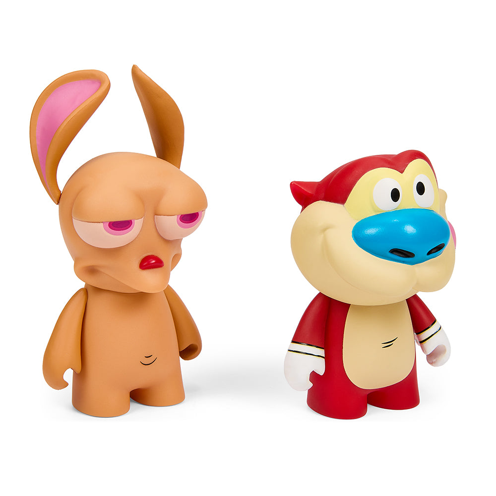 Ren & Stimpy 3" Vinyl Figure 2-Pack | Kidrobot