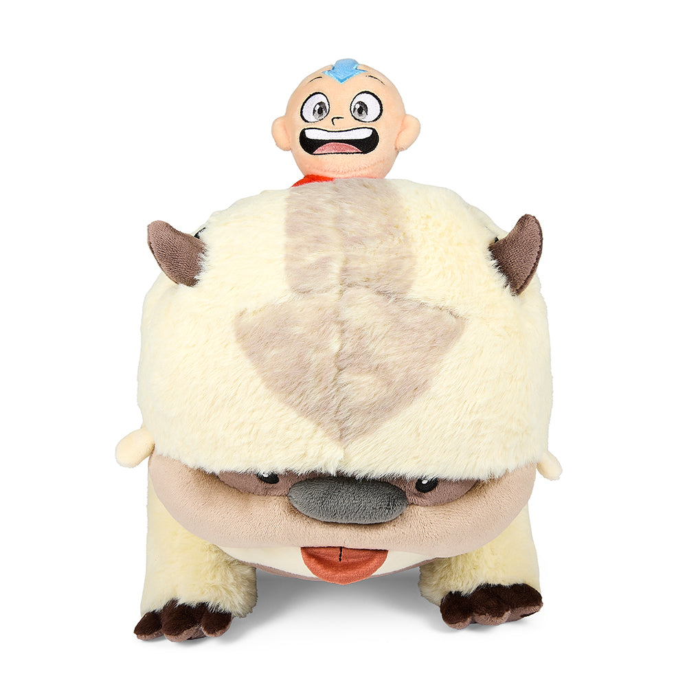 Avatar: The Last Airbender 18" Plush - Appa with Aang | Kidrobot