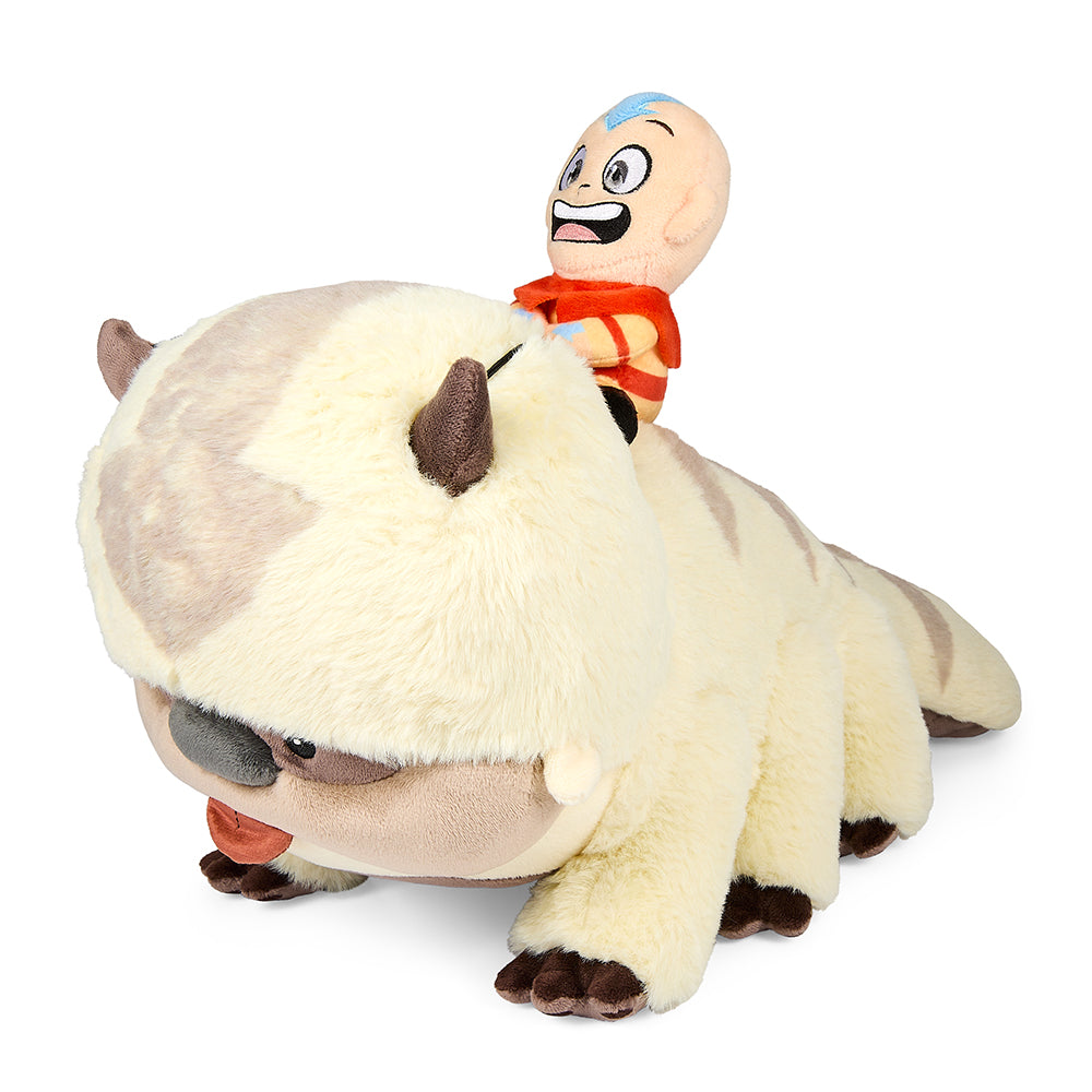 Avatar: The Last Airbender 18" Plush - Appa with Aang | Kidrobot