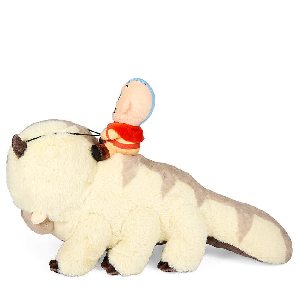 Avatar: The Last Airbender 18" Plush - Appa with Aang | Kidrobot