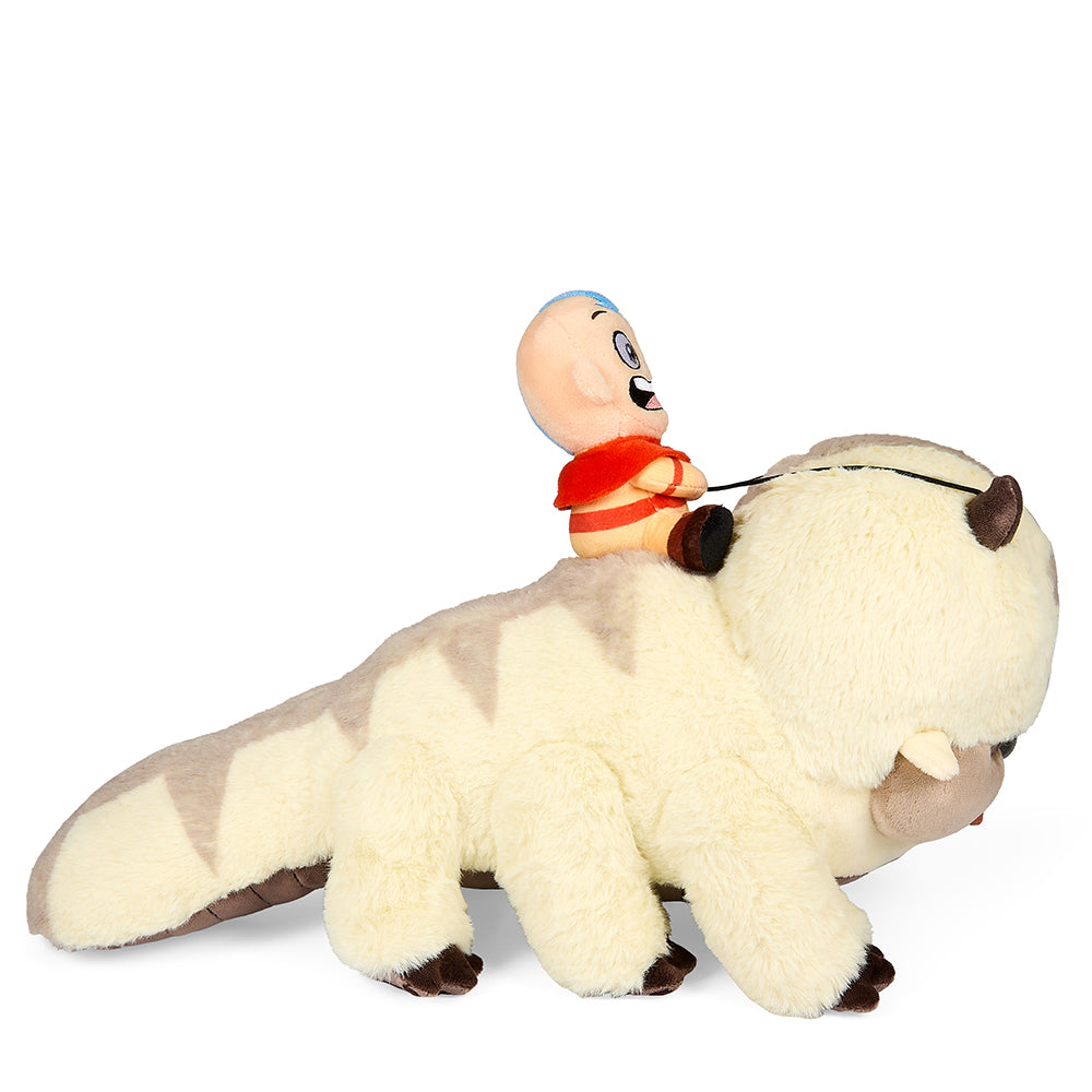 Avatar: The Last Airbender 18" Plush - Appa with Aang | Kidrobot