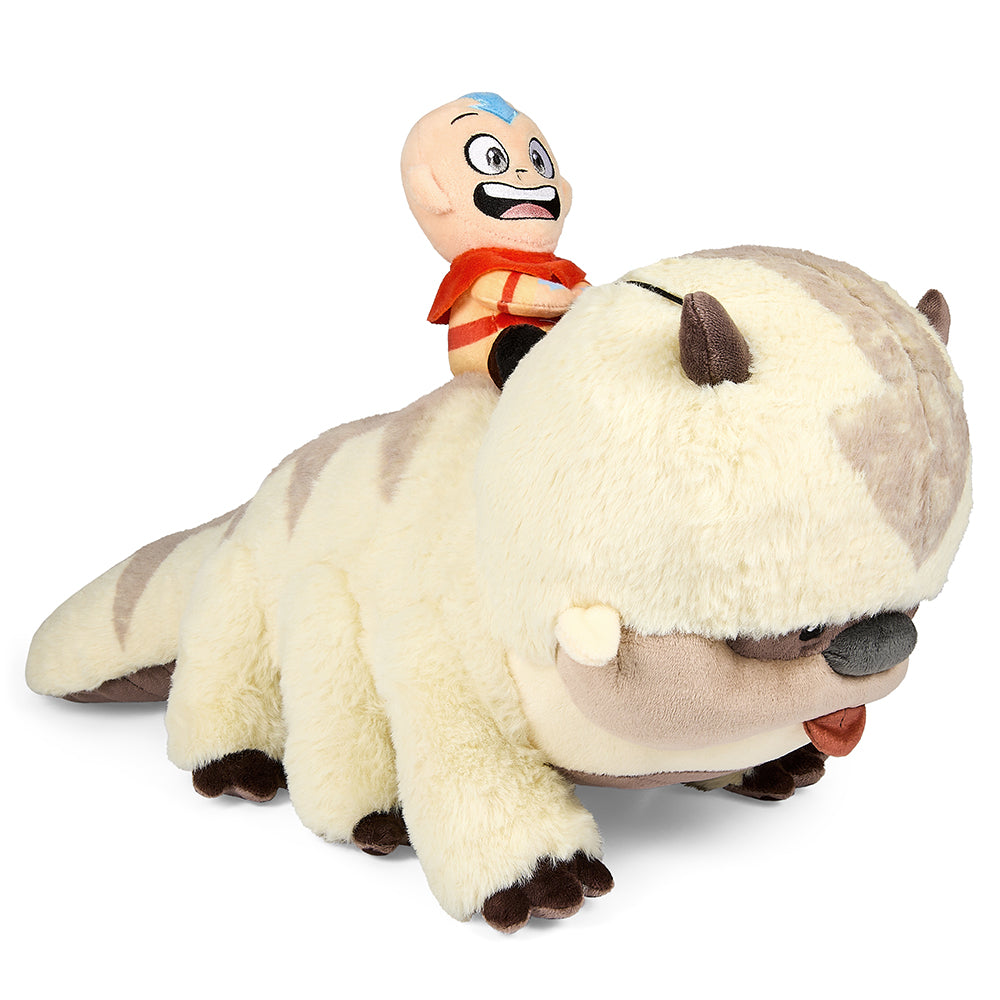 Avatar: The Last Airbender 18" Plush - Appa with Aang | Kidrobot