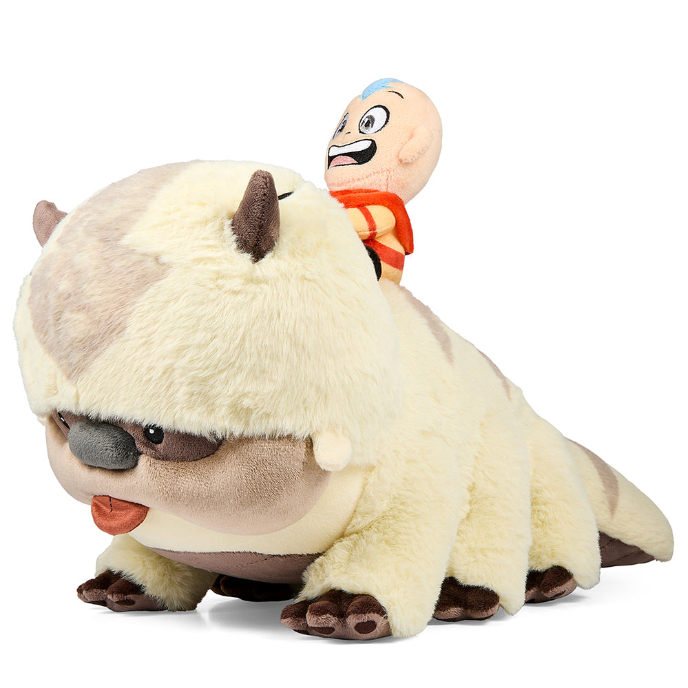 Avatar: The Last Airbender 18" Plush - Appa with Aang | Kidrobot