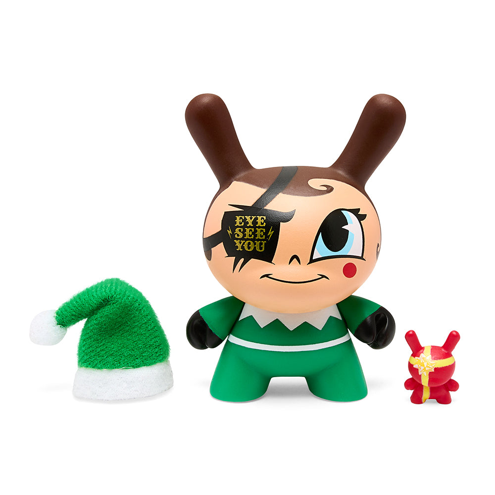 Go Elf Yourself 3" Holiday Dunny - Nice Edition | Kidrobot
