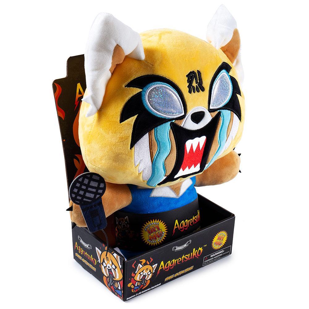 Aggretsuko Rage HugMe Shake Action Vibrating Plush by Kidrobot | Kidrobot