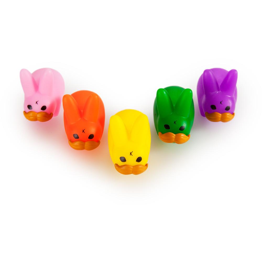 PRIDE 'Stache Labbit Art Toy 5-Pack | Kidrobot